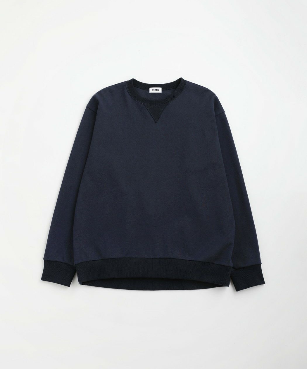 日本製和歌山ミラノリブ10オンスクルーネックスウェットライクバルーン